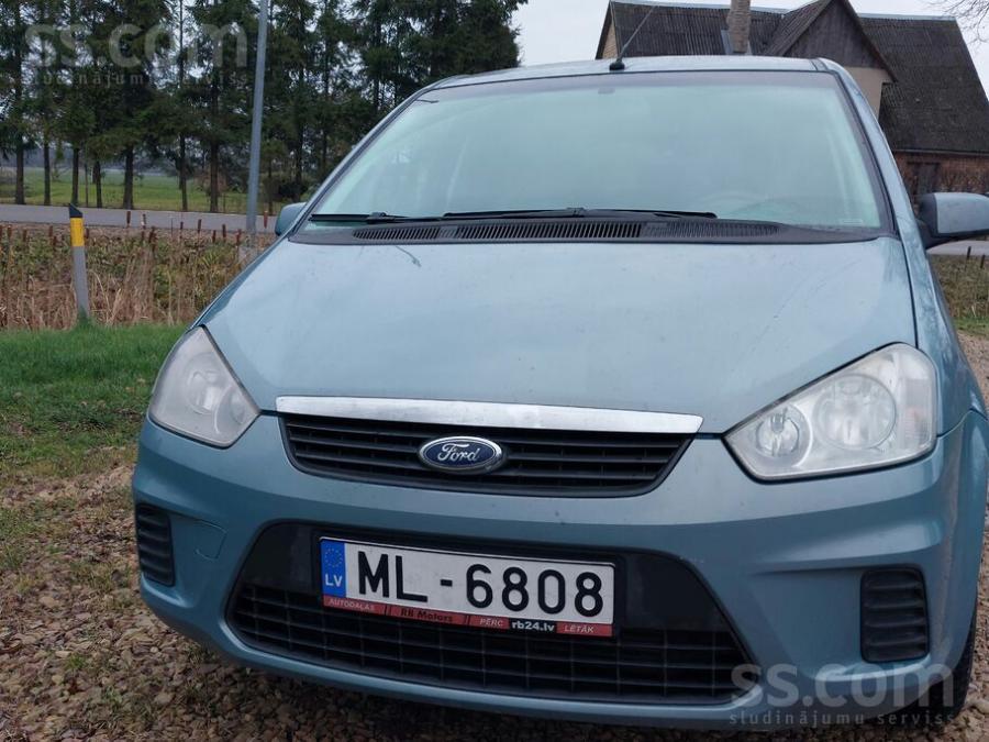 Ford C-Max 2008 Jelgava, ar dzinēja tilpumu 1.60 L un nobraukumu 297 tūkst. km par 2000 €, foto 1 vietnē AUTOMOTO.COM.LV