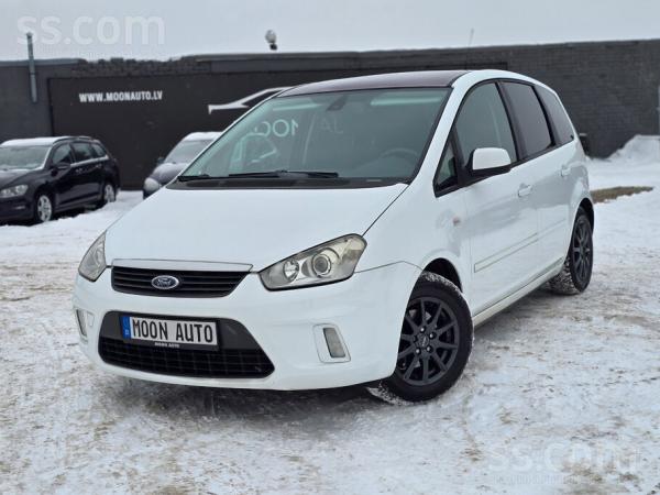 White Ford C-Max 2009 in Liepaja, with an engine capacity of 1.60 L and mileage of 0 thousand km for 3590 €, photo 1 on AUTOMOTO.COM.LV