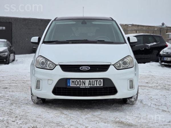 White Ford C-Max 2009 in Liepaja, with an engine capacity of 1.60 L and mileage of 0 thousand km for 3590 €, photo 3 on AUTOMOTO.COM.LV