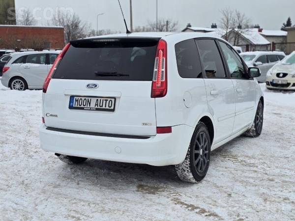 White Ford C-Max 2009 in Liepaja, with an engine capacity of 1.60 L and mileage of 0 thousand km for 3590 €, photo 6 on AUTOMOTO.COM.LV