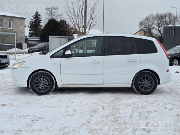White Ford C-Max 2009 in Liepaja, with an engine capacity of 1.60 L and mileage of 0 thousand km for 3590 €, photo 9 on AUTOMOTO.COM.LV