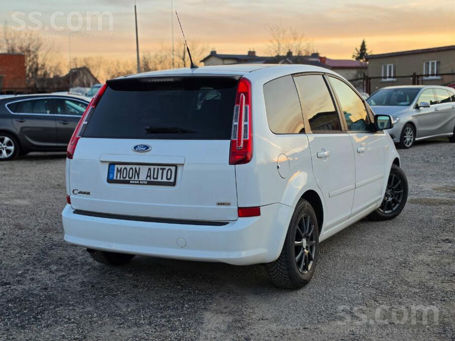 Balts Ford C-Max 2009 Liepāja, ar dzinēja tilpumu 1.60 L un nobraukumu 130 tūkst. km par 3390 €, foto 3 vietnē AUTOMOTO.COM.LV
