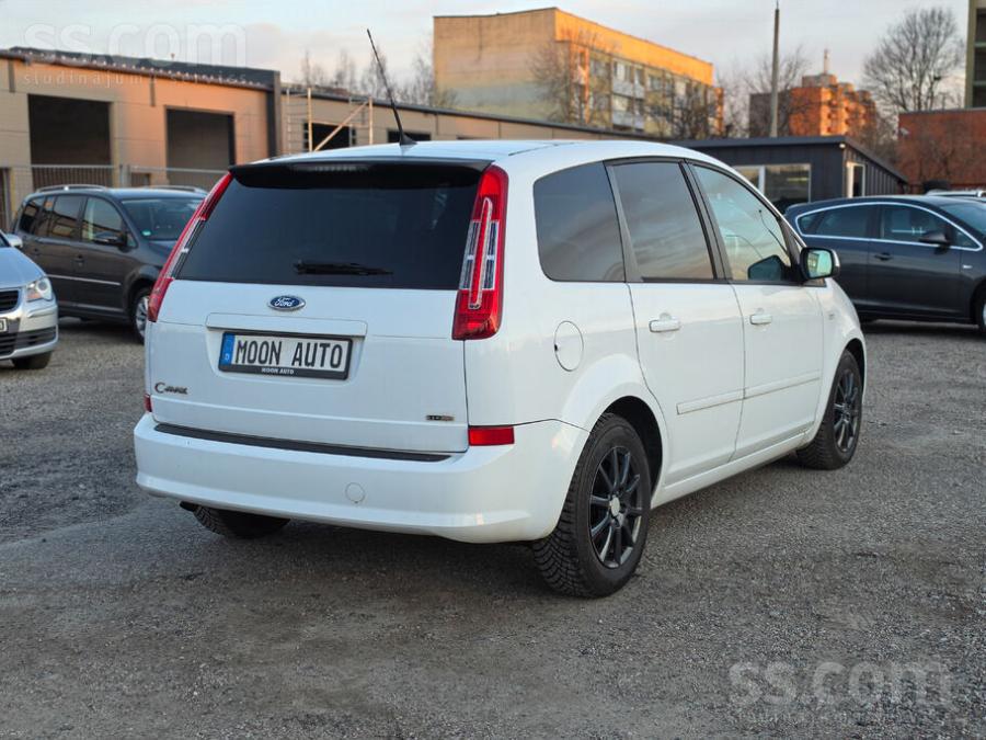 Balts Ford C-Max 2009 Liepāja, ar dzinēja tilpumu 1.60 L un nobraukumu 130 tūkst. km par 3390 €, foto 7 vietnē AUTOMOTO.COM.LV