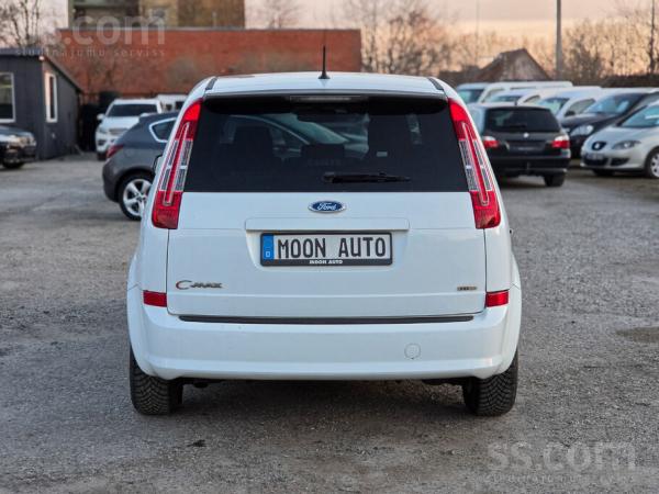 Белый Форд Си-Макс 2009 в Лиепая, объемом двигателя 1.60 л и пробегом 130 тыс. км за 3390 €, фото 7 на AUTOMOTO.COM.LV