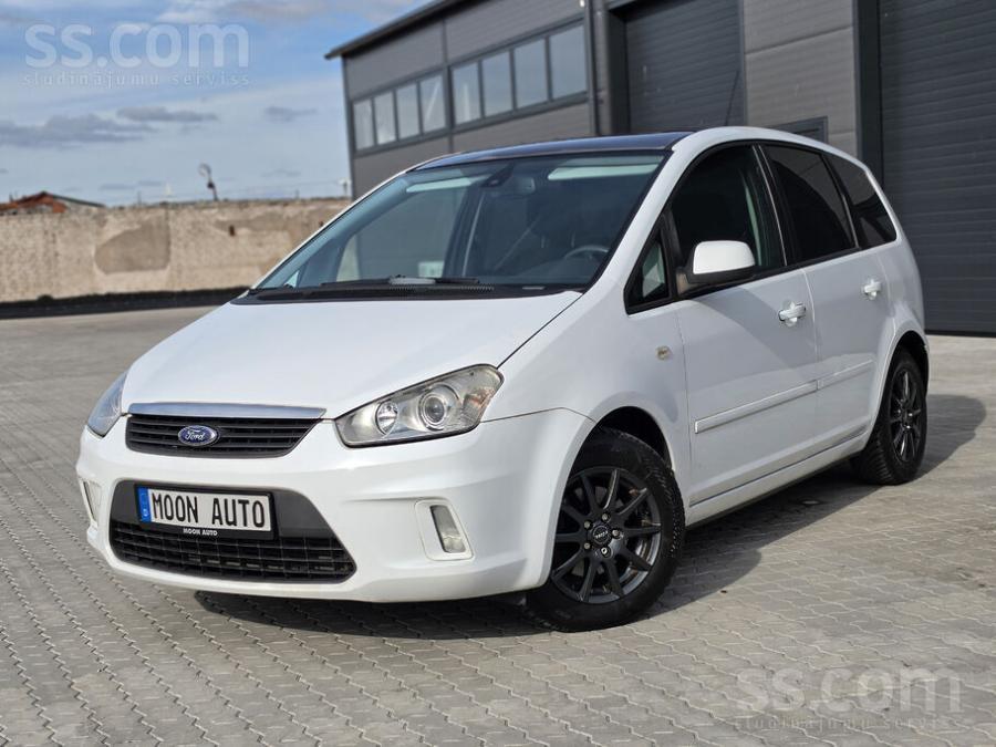Balts Ford C-Max 2009 Liepāja, ar dzinēja tilpumu 1.60 L un nobraukumu 130 tūkst. km par 3190 €, foto 1 vietnē AUTOMOTO.COM.LV