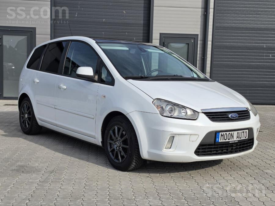 Balts Ford C-Max 2009 Liepāja, ar dzinēja tilpumu 1.60 L un nobraukumu 130 tūkst. km par 3190 €, foto 5 vietnē AUTOMOTO.COM.LV