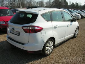 White Ford C-Max 2011 in Riga, with an engine capacity of 1.60 L and mileage of 0 thousand km for 3990 €, photo 4 on AUTOMOTO.COM.LV