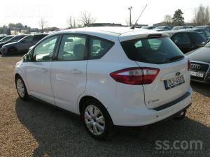 White Ford C-Max 2011 in Riga, with an engine capacity of 1.60 L and mileage of 0 thousand km for 3990 €, photo 5 on AUTOMOTO.COM.LV