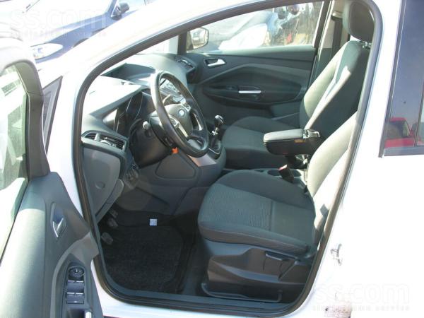 White Ford C-Max 2011 in Riga, with an engine capacity of 1.60 L and mileage of 0 thousand km for 3990 €, photo 9 on AUTOMOTO.COM.LV