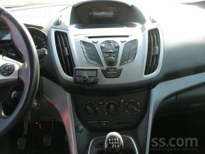 White Ford C-Max 2011 in Riga, with an engine capacity of 1.60 L and mileage of 0 thousand km for 3990 €, photo 14 on AUTOMOTO.COM.LV