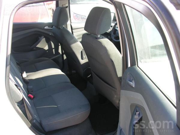 White Ford C-Max 2011 in Riga, with an engine capacity of 1.60 L and mileage of 0 thousand km for 3990 €, photo 7 on AUTOMOTO.COM.LV