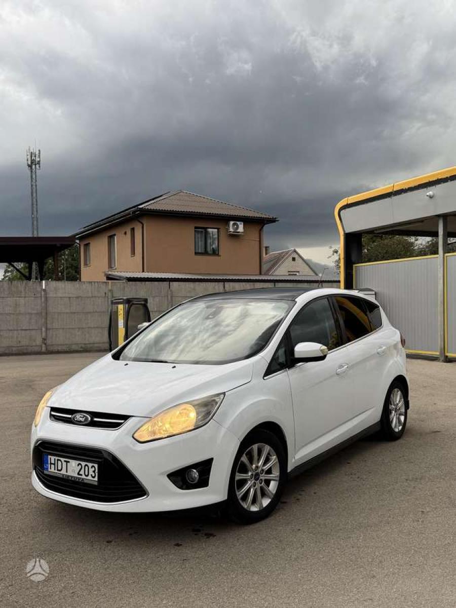 Белый Форд Си-Макс 2011 в Таураге, объемом двигателя 1.56 л и пробегом 223 тыс. км за 2900 €, фото 3 на AUTOMOTO.COM.LV