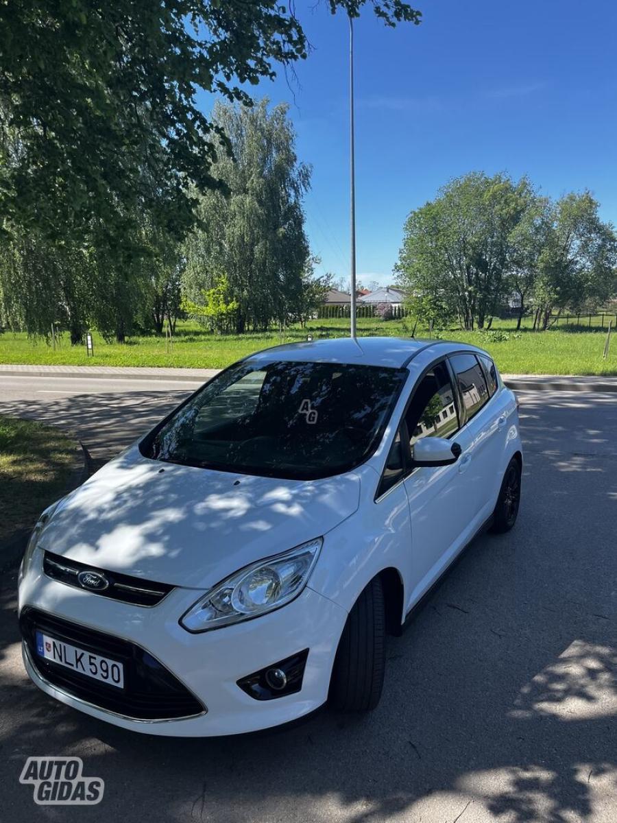 White Ford C-Max 2012 in Taurage, with an engine capacity of 2.00 L and mileage of 244 thousand km for 4250 €, photo 4 on AUTOMOTO.COM.LV