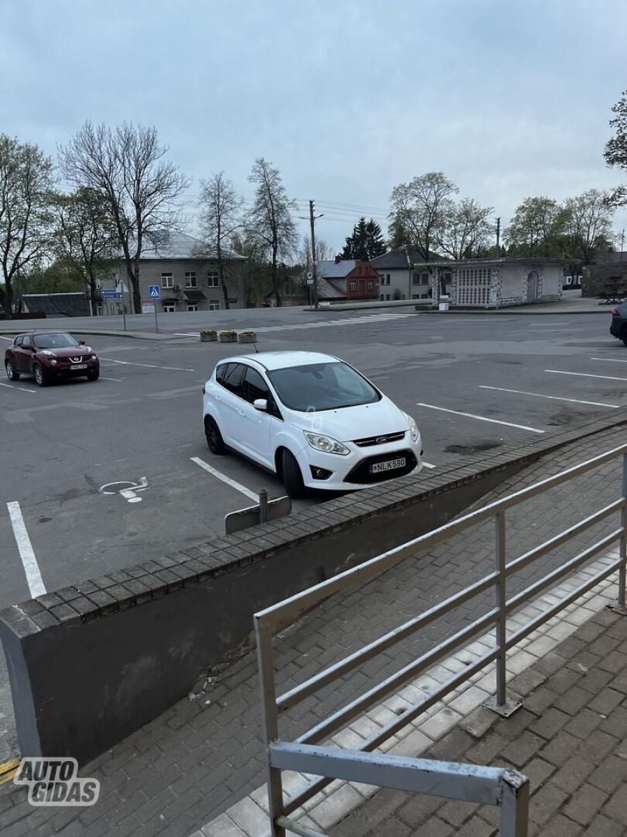 White Ford C-Max 2012 in Taurage, with an engine capacity of 2.00 L and mileage of 244 thousand km for 4250 €, photo 16 on AUTOMOTO.COM.LV