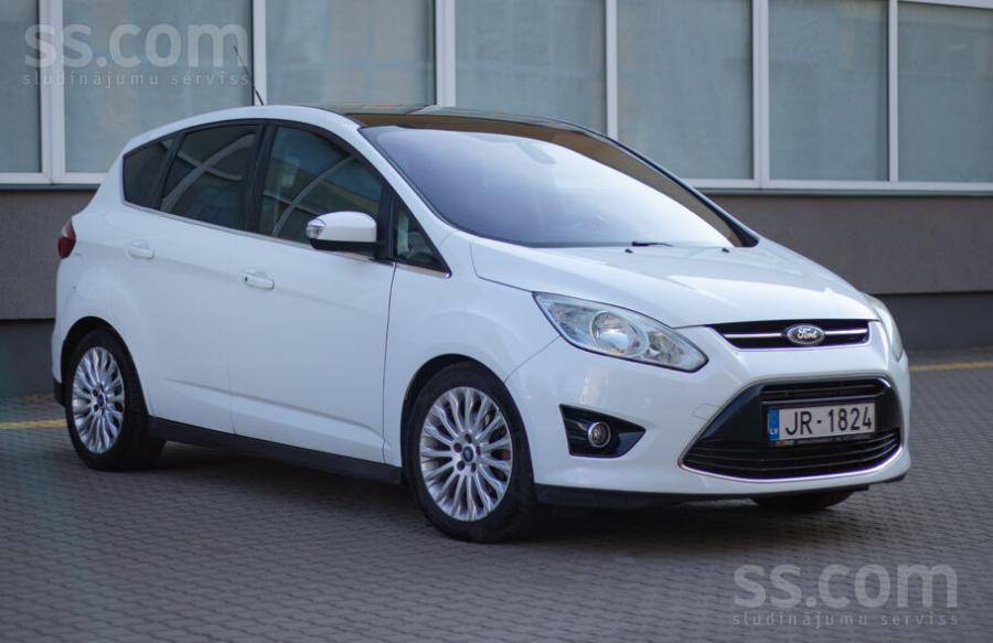 Balts Ford C-Max 2012 Rīga, ar dzinēja tilpumu 2.00 L un nobraukumu 175 tūkst. km par 5550 €, foto 4 vietnē AUTOMOTO.COM.LV