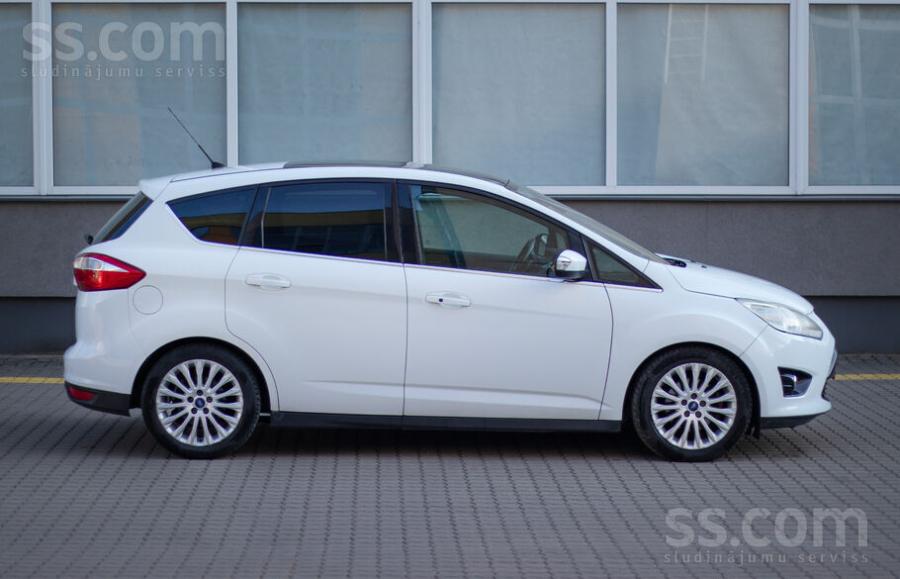 Balts Ford C-Max 2012 Rīga, ar dzinēja tilpumu 2.00 L un nobraukumu 175 tūkst. km par 5550 €, foto 5 vietnē AUTOMOTO.COM.LV