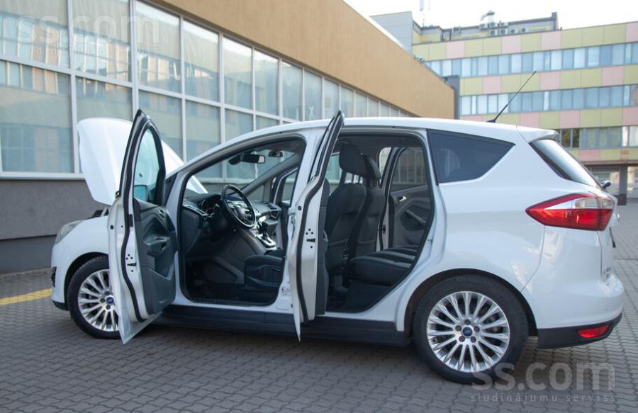 Balts Ford C-Max 2012 Rīga, ar dzinēja tilpumu 2.00 L un nobraukumu 175 tūkst. km par 5550 €, foto 9 vietnē AUTOMOTO.COM.LV