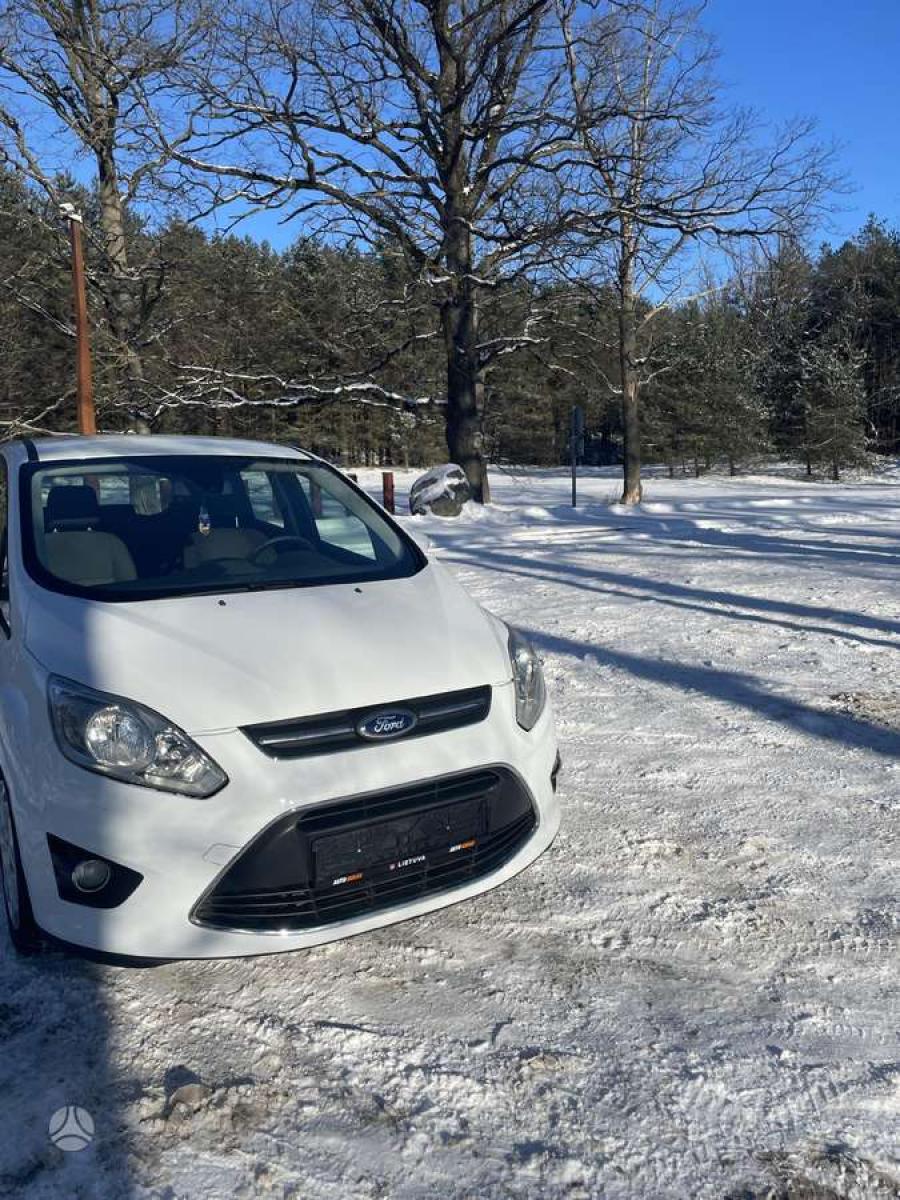 White Ford C-Max 2014 in Jurbarkas, with an engine capacity of 1.56 L and mileage of 253 thousand km for 3900 €, photo 18 on AUTOMOTO.COM.LV