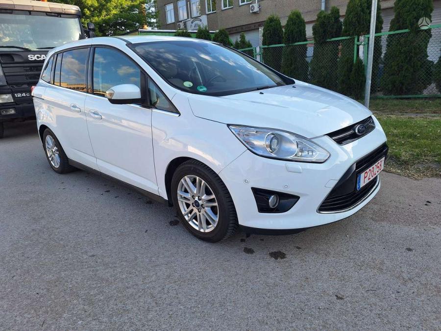 Balts Ford C-Max 2014 Marijampole, ar dzinēja tilpumu 2.00 L un nobraukumu 193 tūkst. km par 5000 €, foto 1 vietnē AUTOMOTO.COM.LV