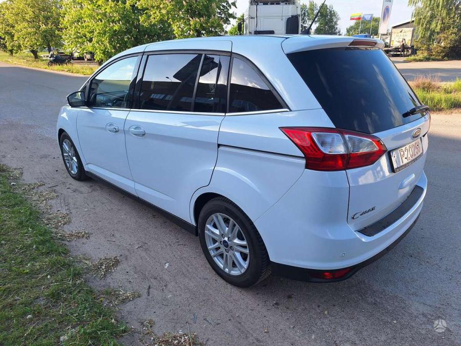 Balts Ford C-Max 2014 Marijampole, ar dzinēja tilpumu 2.00 L un nobraukumu 193 tūkst. km par 5000 €, foto 6 vietnē AUTOMOTO.COM.LV