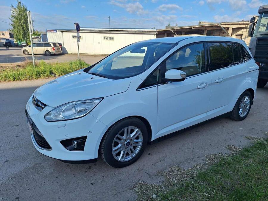 Balts Ford C-Max 2014 Marijampole, ar dzinēja tilpumu 2.00 L un nobraukumu 193 tūkst. km par 5000 €, foto 8 vietnē AUTOMOTO.COM.LV