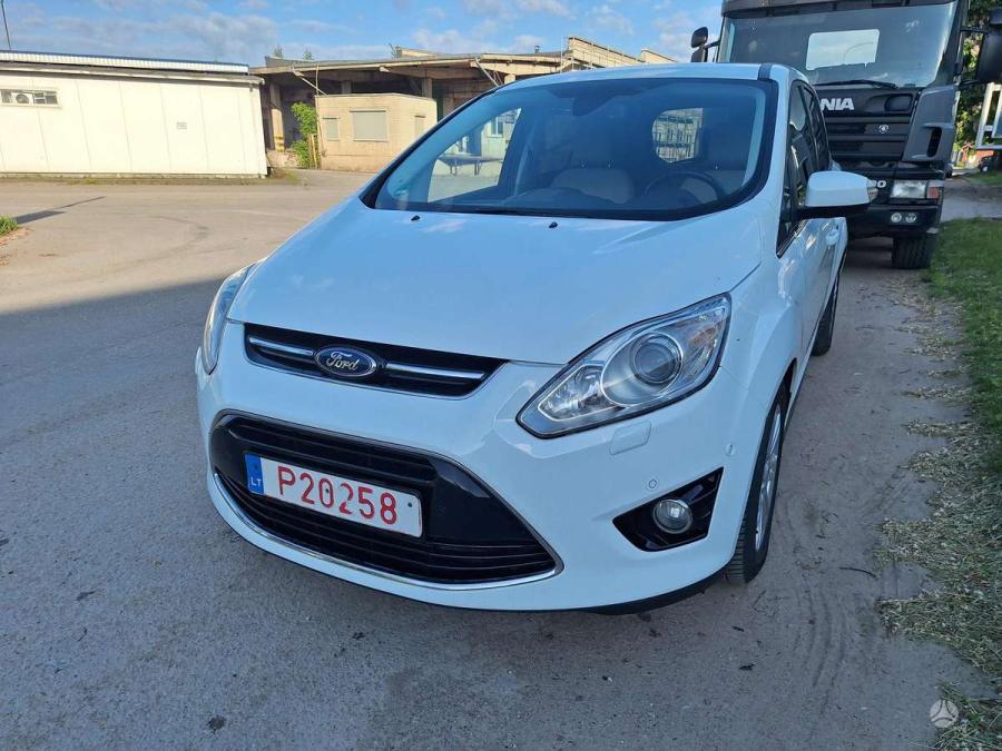 Balts Ford C-Max 2014 Marijampole, ar dzinēja tilpumu 2.00 L un nobraukumu 193 tūkst. km par 5000 €, foto 9 vietnē AUTOMOTO.COM.LV
