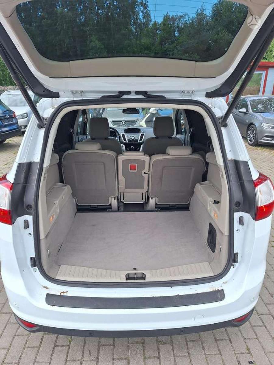 Balts Ford C-Max 2014 Marijampole, ar dzinēja tilpumu 2.00 L un nobraukumu 193 tūkst. km par 5000 €, foto 11 vietnē AUTOMOTO.COM.LV