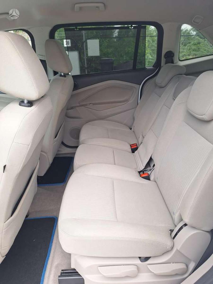 Balts Ford C-Max 2014 Marijampole, ar dzinēja tilpumu 2.00 L un nobraukumu 193 tūkst. km par 5000 €, foto 15 vietnē AUTOMOTO.COM.LV