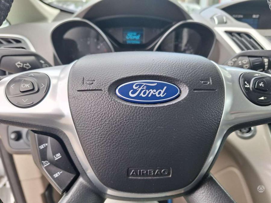 Balts Ford C-Max 2014 Marijampole, ar dzinēja tilpumu 2.00 L un nobraukumu 193 tūkst. km par 5000 €, foto 19 vietnē AUTOMOTO.COM.LV