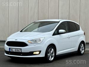 White Ford C-Max 2015 in Riga, with an engine capacity of 1.50 L and mileage of 283 thousand km for 3950 €, photo 2 on AUTOMOTO.COM.LV