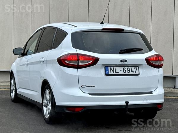 White Ford C-Max 2015 in Riga, with an engine capacity of 1.50 L and mileage of 283 thousand km for 3950 €, photo 3 on AUTOMOTO.COM.LV