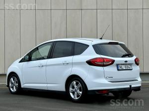 White Ford C-Max 2015 in Riga, with an engine capacity of 1.50 L and mileage of 283 thousand km for 3950 €, photo 4 on AUTOMOTO.COM.LV