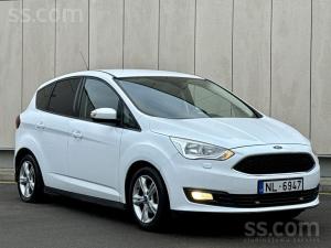 White Ford C-Max 2015 in Riga, with an engine capacity of 1.50 L and mileage of 283 thousand km for 3950 €, photo 6 on AUTOMOTO.COM.LV