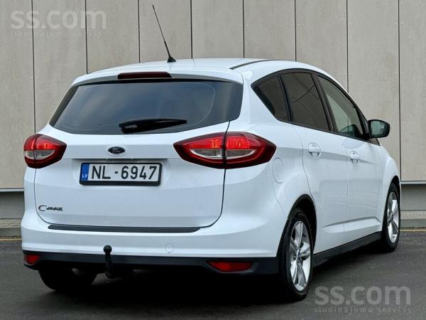 White Ford C-Max 2015 in Riga, with an engine capacity of 1.50 L and mileage of 283 thousand km for 3950 €, photo 7 on AUTOMOTO.COM.LV