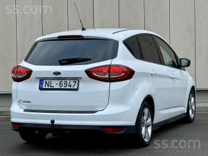 White Ford C-Max 2015 in Riga, with an engine capacity of 1.50 L and mileage of 283 thousand km for 3950 €, photo 7 on AUTOMOTO.COM.LV