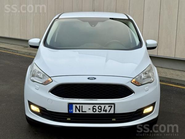 White Ford C-Max 2015 in Riga, with an engine capacity of 1.50 L and mileage of 283 thousand km for 3950 €, photo 9 on AUTOMOTO.COM.LV
