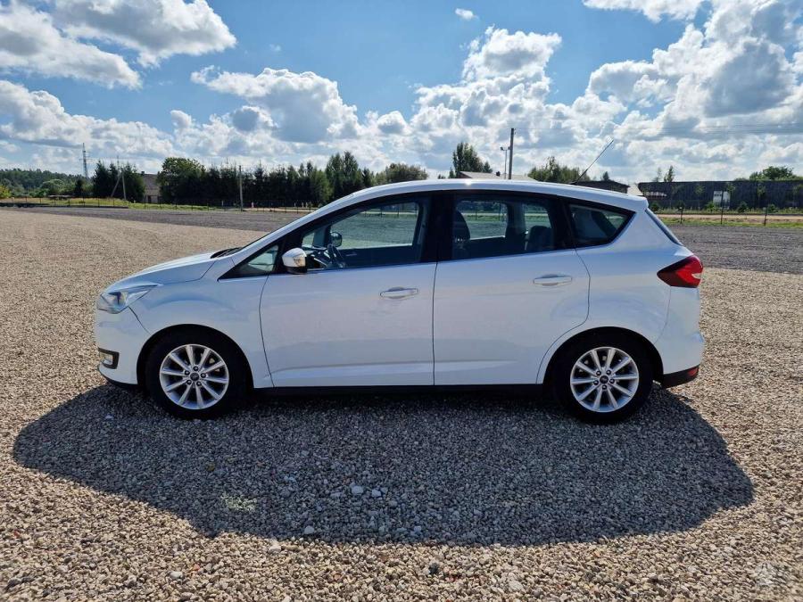 White Ford C-Max 2015 in Taurage, with an engine capacity of 1.50 L and mileage of 260 thousand km for 4700 €, photo 3 on AUTOMOTO.COM.LV
