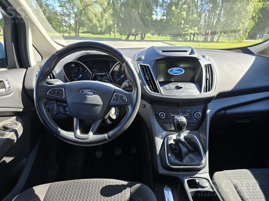 White Ford C-Max 2017 in Riga, with an engine capacity of 1.50 L and mileage of 225 thousand km for 5000 €, photo 11 on AUTOMOTO.COM.LV