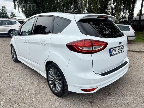 White Ford C-Max 2018 in Riga, with an engine capacity of 2.00 L and mileage of 0 thousand km for 6990 €, photo 7 on AUTOMOTO.COM.LV