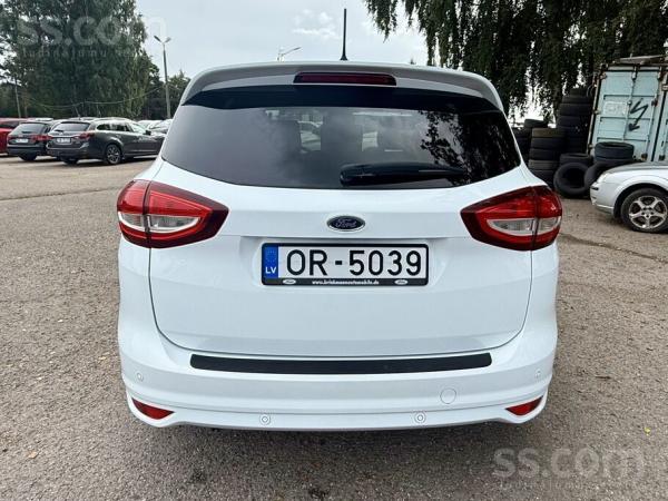White Ford C-Max 2018 in Riga, with an engine capacity of 2.00 L and mileage of 0 thousand km for 6990 €, photo 8 on AUTOMOTO.COM.LV