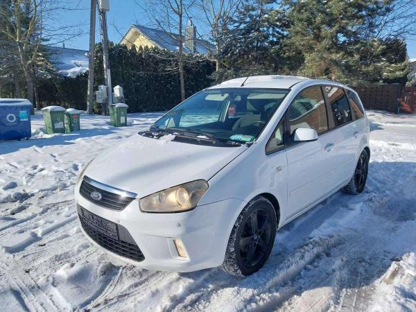 White Ford C-Max 2007 in Kaunas, with an engine capacity of 1.56 L and mileage of 345 thousand km for 850 €, photo 1 on AUTOMOTO.COM.LV