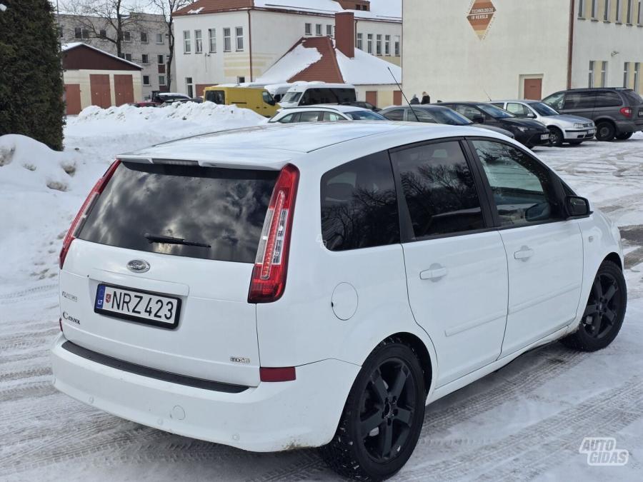 White Ford C-Max 2007 in Ukmerge, with an engine capacity of 1.60 L and mileage of 346 thousand km for 1500 €, photo 7 on AUTOMOTO.COM.LV