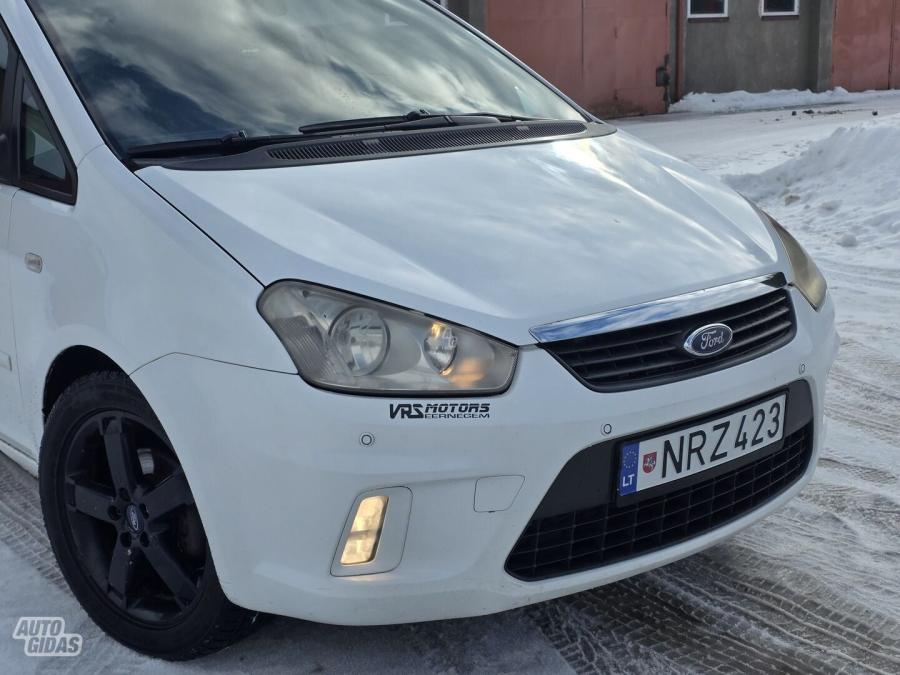 White Ford C-Max 2007 in Ukmerge, with an engine capacity of 1.60 L and mileage of 346 thousand km for 1500 €, photo 10 on AUTOMOTO.COM.LV
