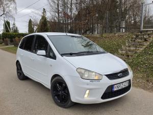 White Ford C-Max 2007 in Ukmerge, with an engine capacity of 1.60 L and mileage of 347 thousand km for 1050 €, photo 10 on AUTOMOTO.COM.LV