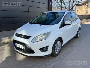 White Ford C-Max 2010 in Riga, with an engine capacity of 1.60 L and mileage of 378 thousand km for 2300 €, photo 1 on AUTOMOTO.COM.LV