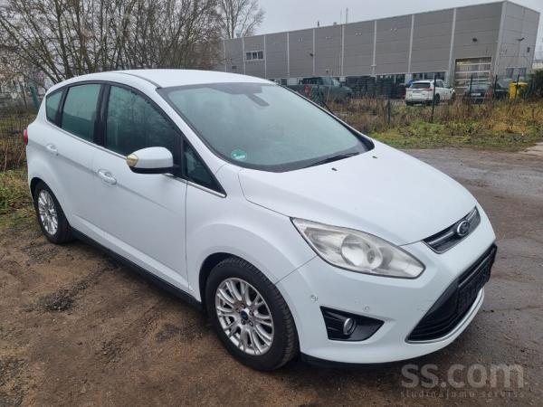 White Ford C-Max 2011 in Daugavpils, with an engine capacity of 1.60 L and mileage of 329 thousand km for 3800 €, photo 1 on AUTOMOTO.COM.LV