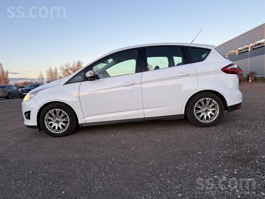 White Ford C-Max 2011 in Daugavpils, with an engine capacity of 1.60 L and mileage of 327 thousand km for 3950 €, photo 2 on AUTOMOTO.COM.LV
