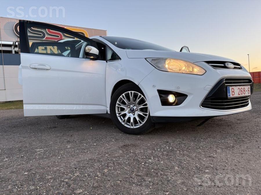White Ford C-Max 2011 in Daugavpils, with an engine capacity of 1.60 L and mileage of 327 thousand km for 3950 €, photo 28 on AUTOMOTO.COM.LV