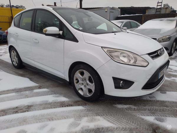 White Ford C-Max 2011 in Panevezys, with an engine capacity of 1.56 L and mileage of 237 thousand km for 3900 €, photo 1 on AUTOMOTO.COM.LV