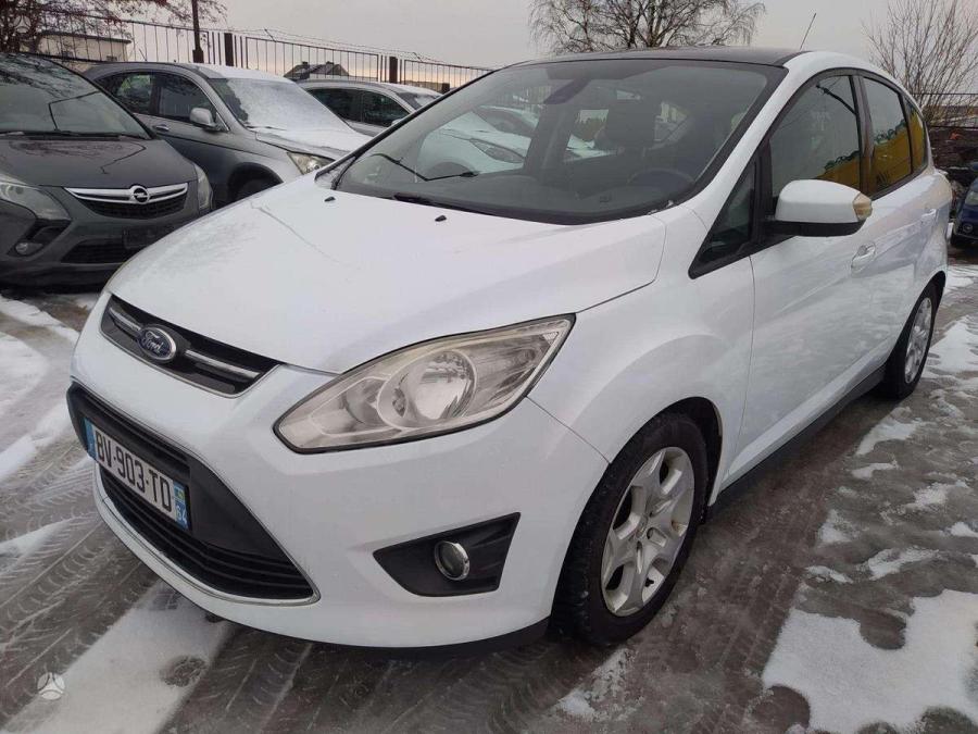 Balts Ford C-Max 2011 Panevēža, ar dzinēja tilpumu 1.56 L un nobraukumu 237 tūkst. km par 3900 €, foto 5 vietnē AUTOMOTO.COM.LV